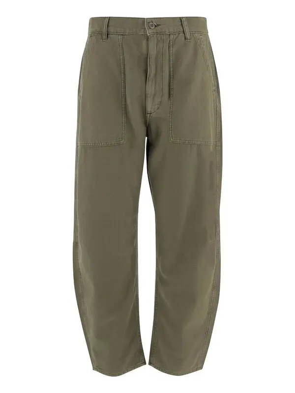 Polo Ralph Lauren Ricky Cotton Trousers - Green