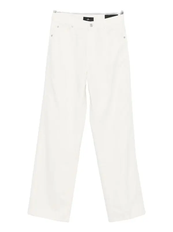 SEVEN Linen Trousers - White