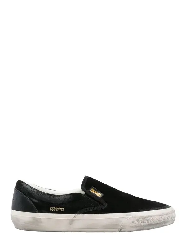 GOLDEN GOOSE Vce Slip-on Sneakers - Black