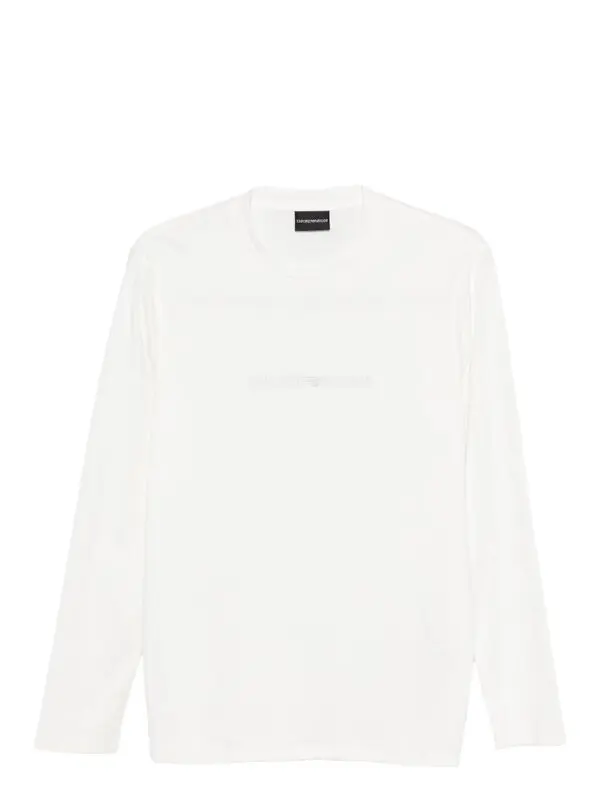 Emporio Armani Logo Cotton T-shirt - White