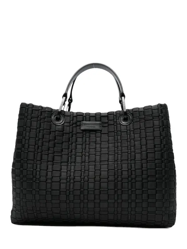Emporio Armani Medium Shopper - Black