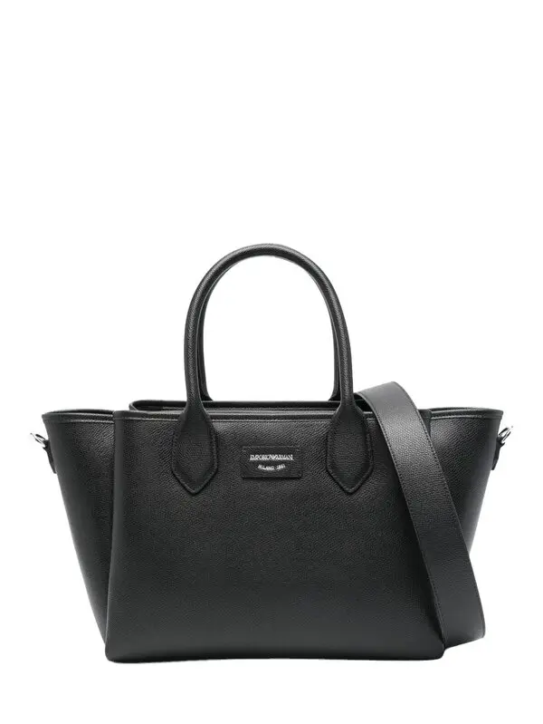 Emporio Armani Medium Shopping Bag - Black