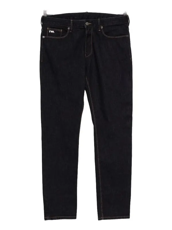 Emporio Armani Denim Cotton Jeans - Blue
