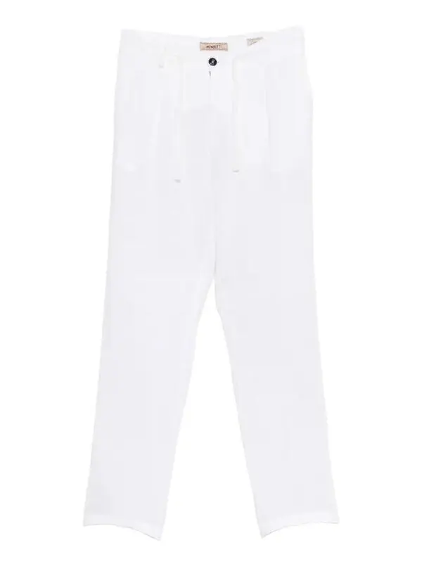 40WEFT Drawstring-fastening Trousers - White