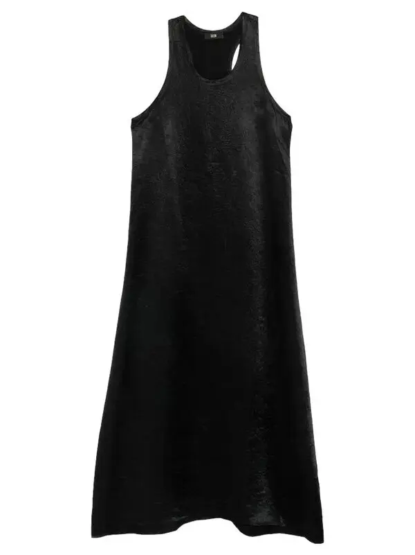 ELEH Racerback A-line Dress - Black