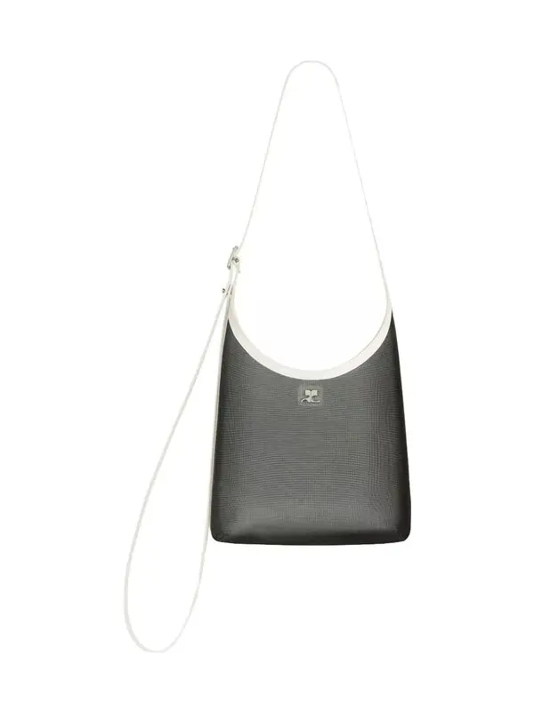 COURREGES Small Melt Shoulder Bag - Grey