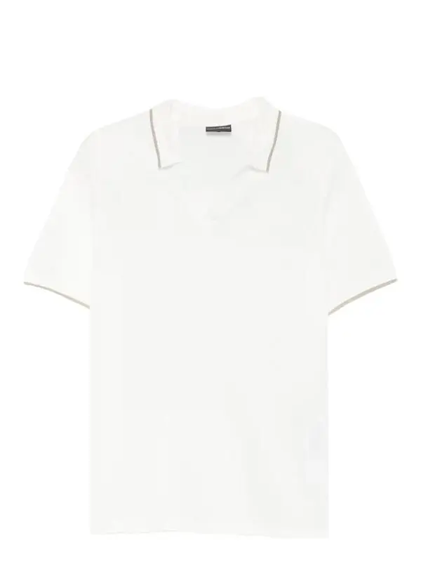 Emporio Armani V-neck T-shirt - White