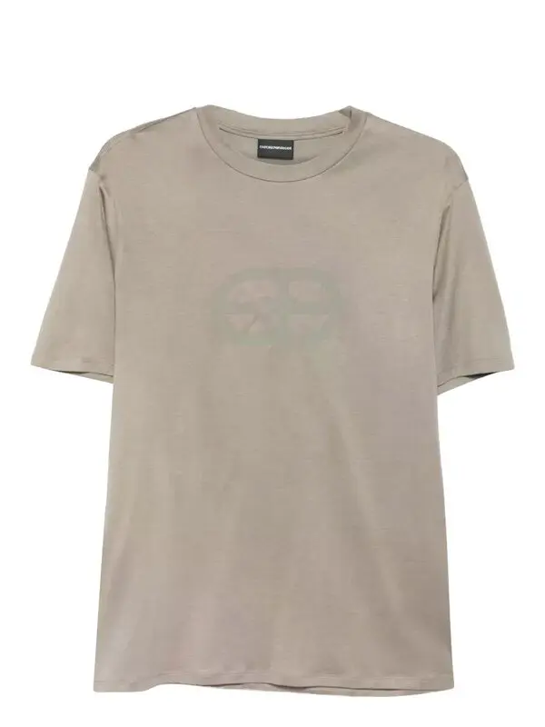 Emporio Armani Logo-print T-shirt - Grey