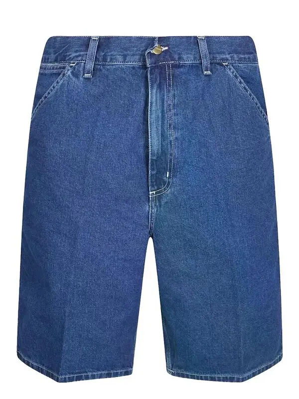 Carhartt Work In Progress Simple Denim Short - Blue