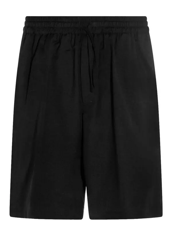 SEVEN GAUGE Light Wool Shorts - Black
