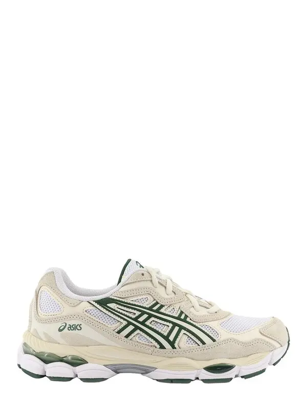 Asics Gel-nyc Mesh And Suede Sneakers - White