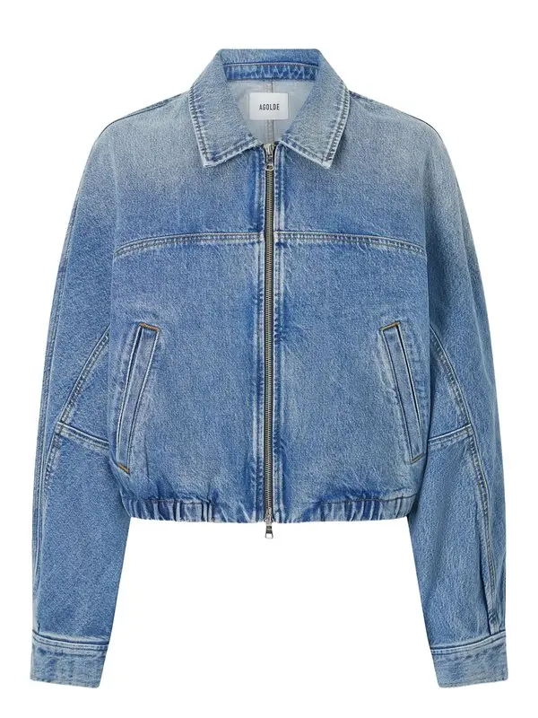 AGOLDE Dixon Denim Jacket - Mid Denim