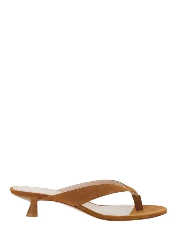 STUART WEITZMAN Thong Sandals - Brown