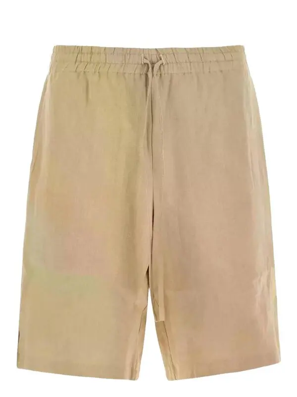 Le Kasha Betul Linen Bermuda Shorts - Neutrals
