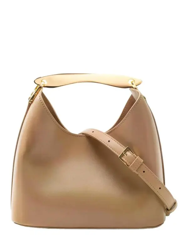 ELLEME Small Boomerang Leather Bag - Brown
