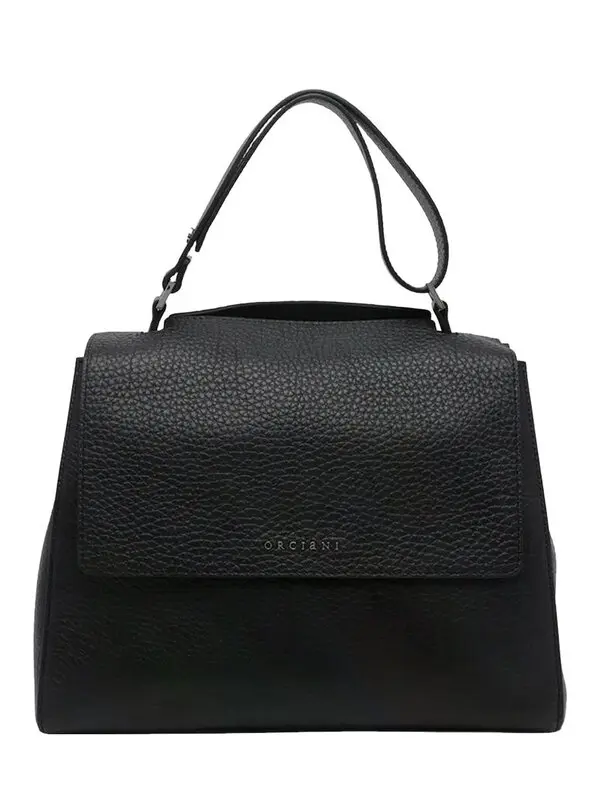 ORTIGNI Medium Sveva Tote Bag - Black