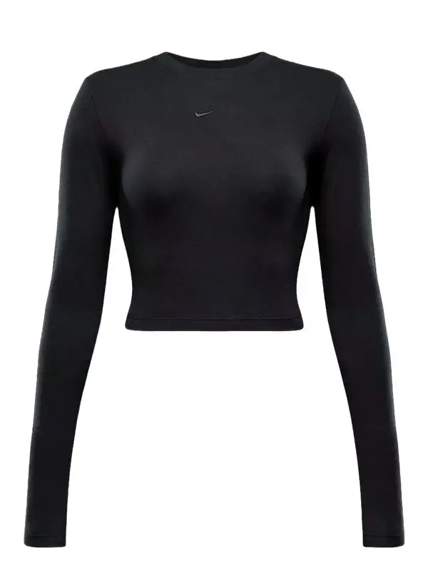 Nike Slim Cropped Top - Black