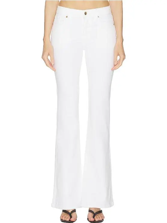 FRAME The Icon Long Jeans - White