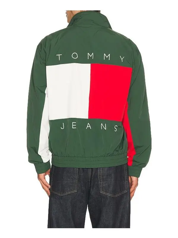 Tommy Hilfiger Heritage Flag Jacket - Shadow Pine