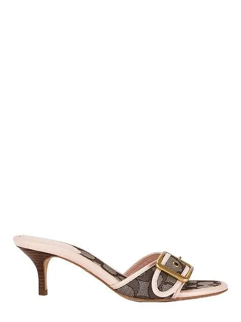 COACH Margot Sandal - Oak & Candy Pink