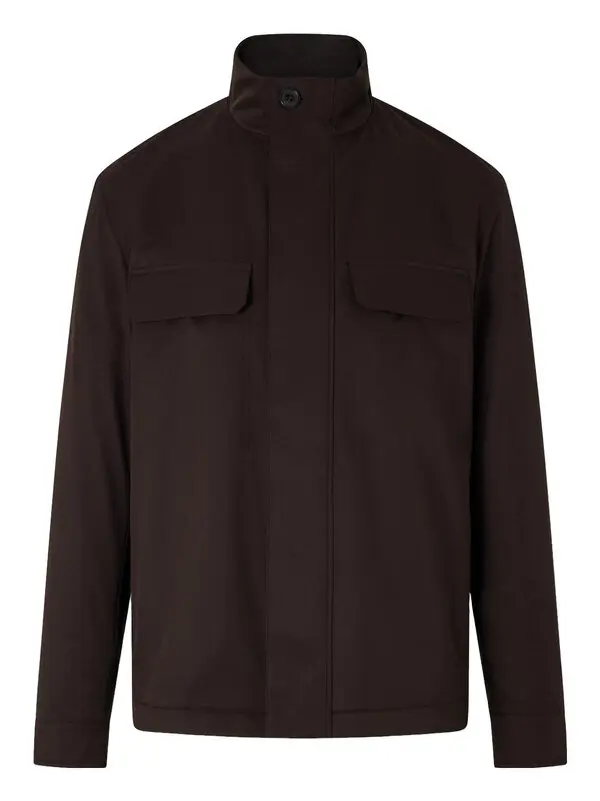 Zegna Shell Jacket - Brown
