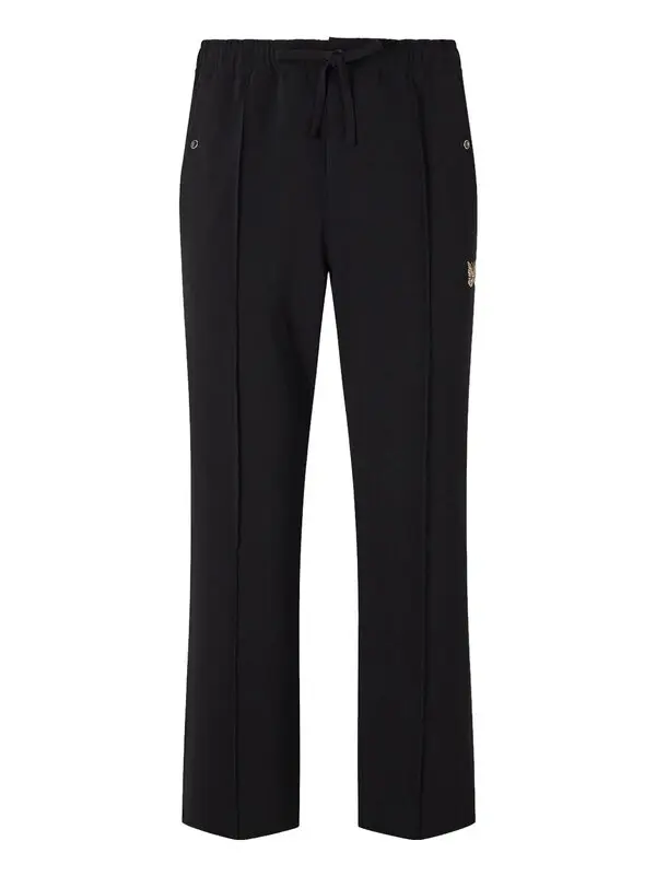 Needles Piping Cowboy Straight-leg Woven Trousers - Black