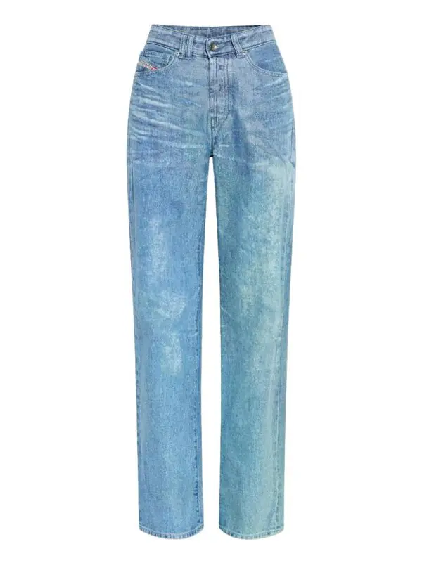 DIESEL® 1971 D-sent Straight-leg Jeans - Blue
