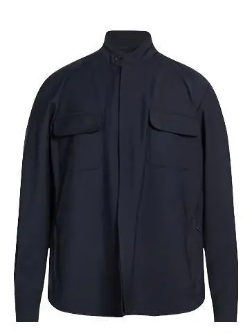 Boglioli Jacket Midnight Size Wool, Polyester, Elastane - Blue