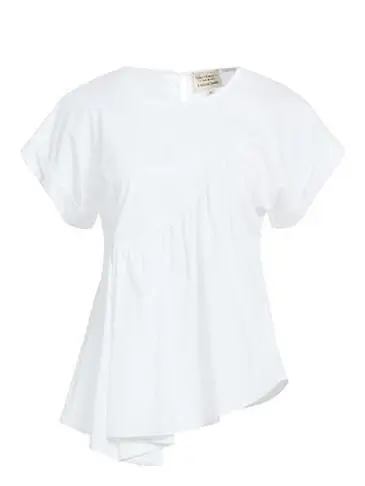 ALESSIA SANTI Poplin Top - White