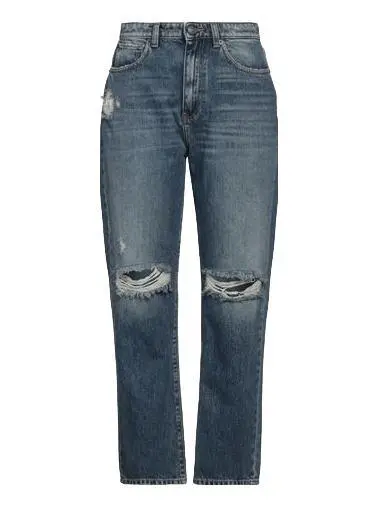 TWINSET Cotton Denim Jeans - Blue