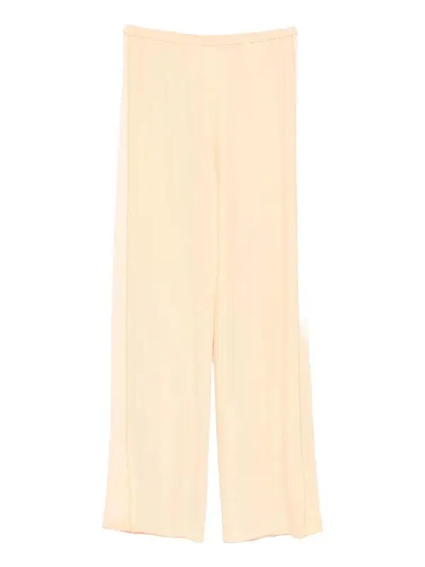 FORTE_FORTE Elastic-waist Trousers - Orange