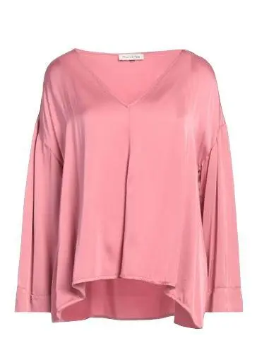 MANILA GRACE Satin Top - Pink