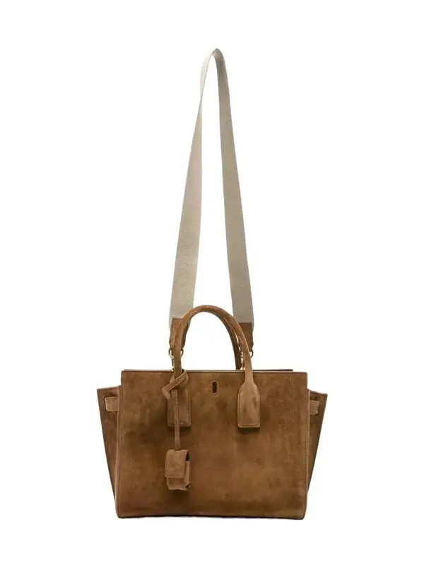 Saint Laurent Small Sac De Jour Tote - Brown