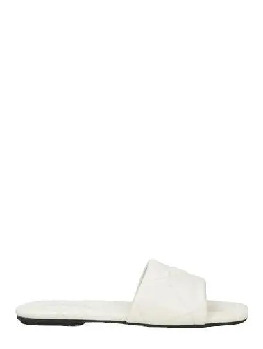 Emporio Armani Slide Sandals - White
