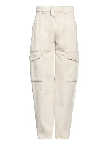 Isabel Marant Cotton Gabardine Pants - Beige