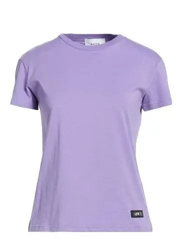 SHOE T-shirt In Cotton Jersey - Purple