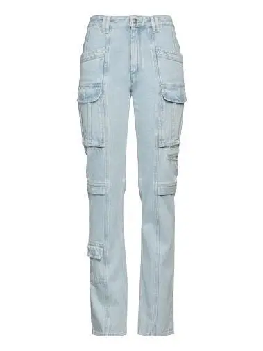 Isabel Marant Cotton Straight-leg Jeans - Blue