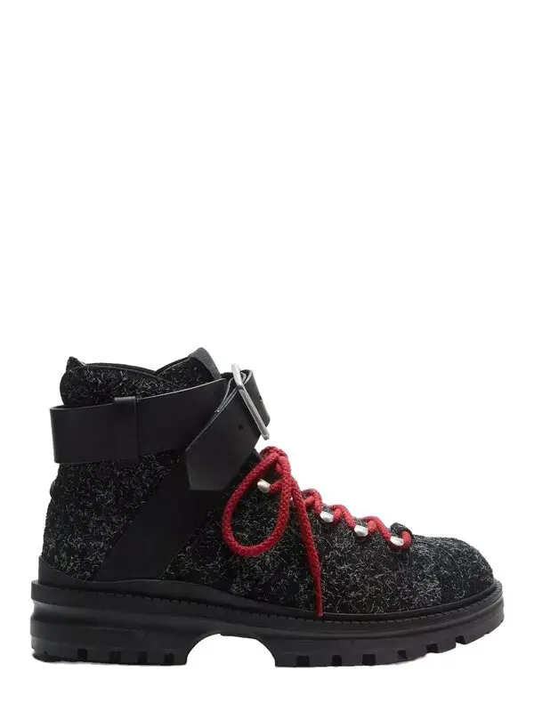 LILI CURIA Kitt Lace-up Boots - Black