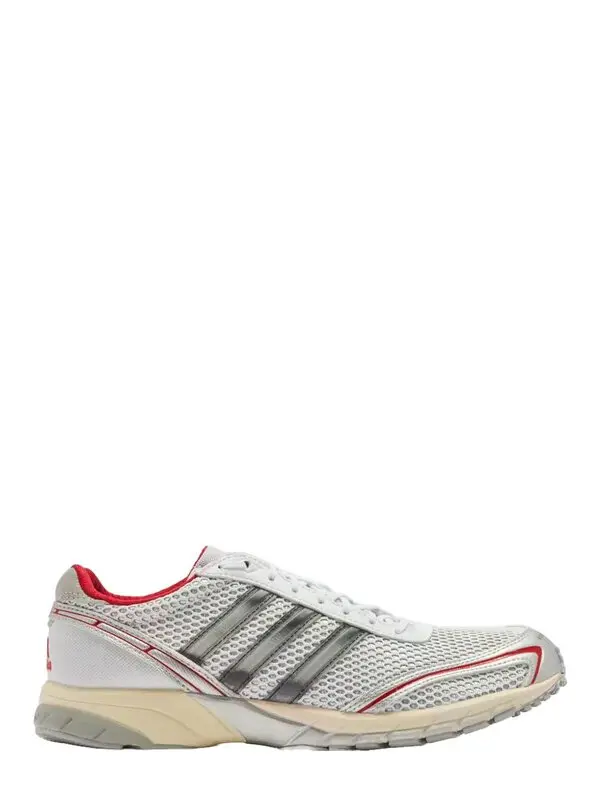 Adidas Adizero Adios Og Striped Sneakers - White