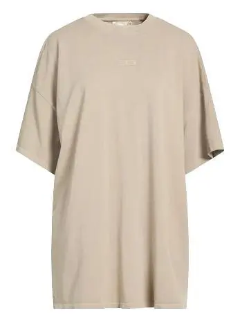 GESTUZ Cotton Jersey T-shirt - Beige
