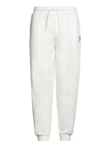 RICHMOND X Pants Size Cotton, Polyester - White