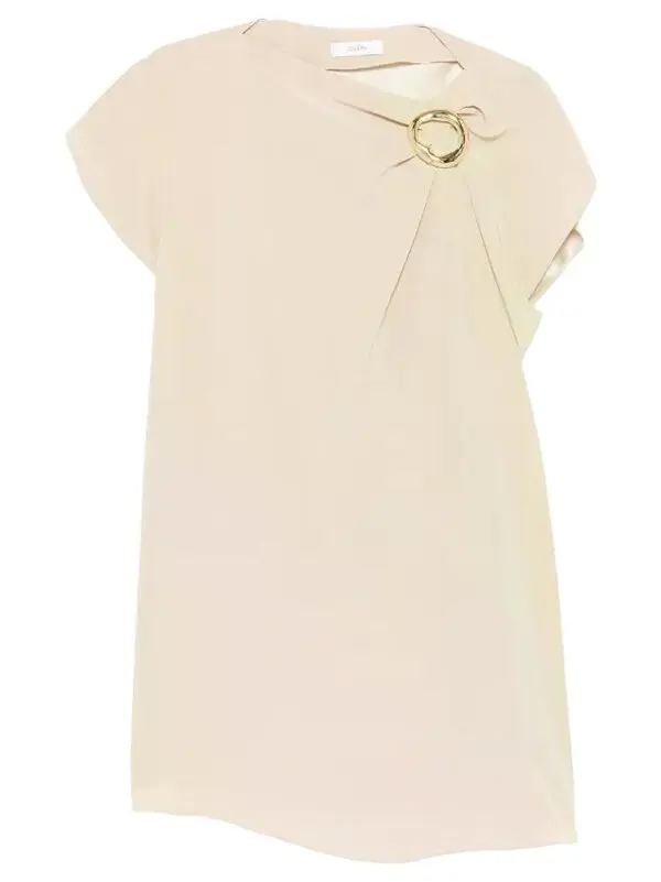 JOSEPH Anika Ring Detail Dress - Neutrals