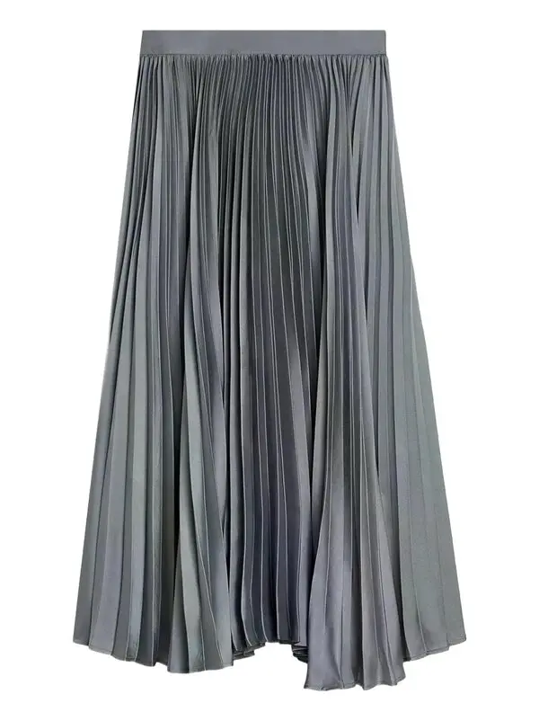 JIL SANDER Pleated Skirt - Grey