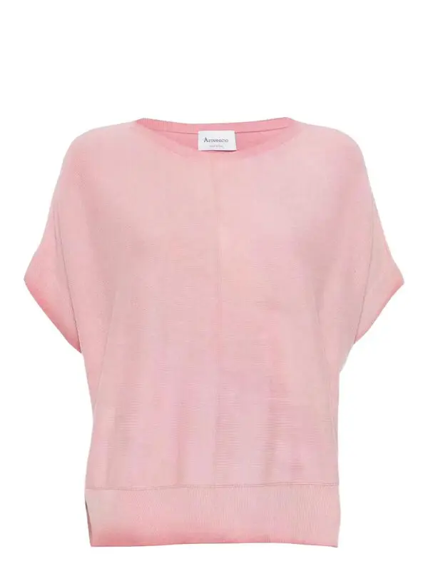 AROVESCIO Crew-neck T-shirt - Pink