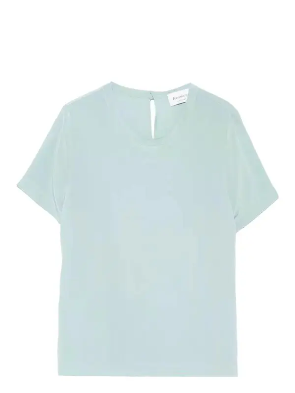 AROVESCIO Round-neck T-shirt - Blue