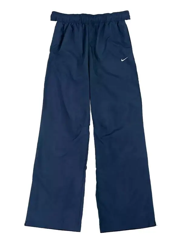 Nike Mid-rise Open-hem Trousers - Blue