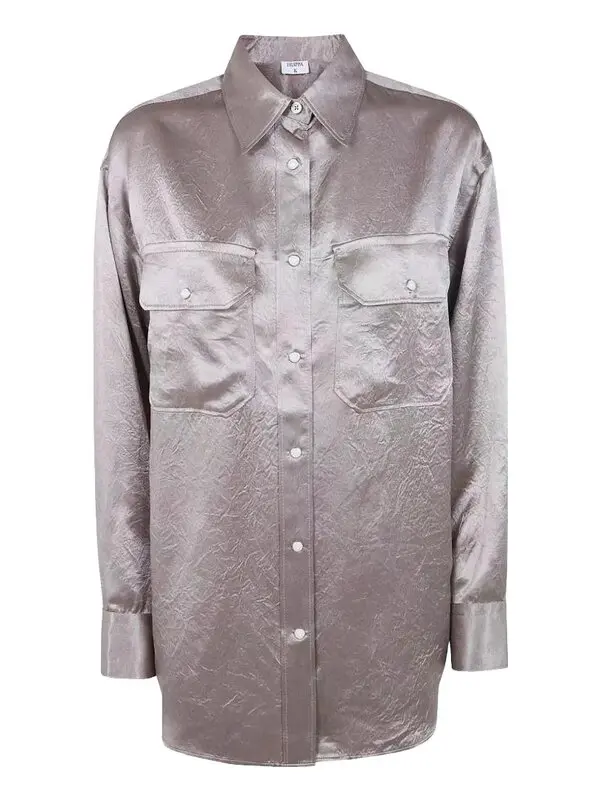 Filippa K Chest-pocket Shirt - Grey