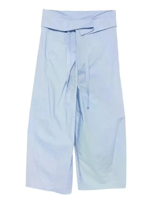 ALYSI Drawstring Trousers - Blue