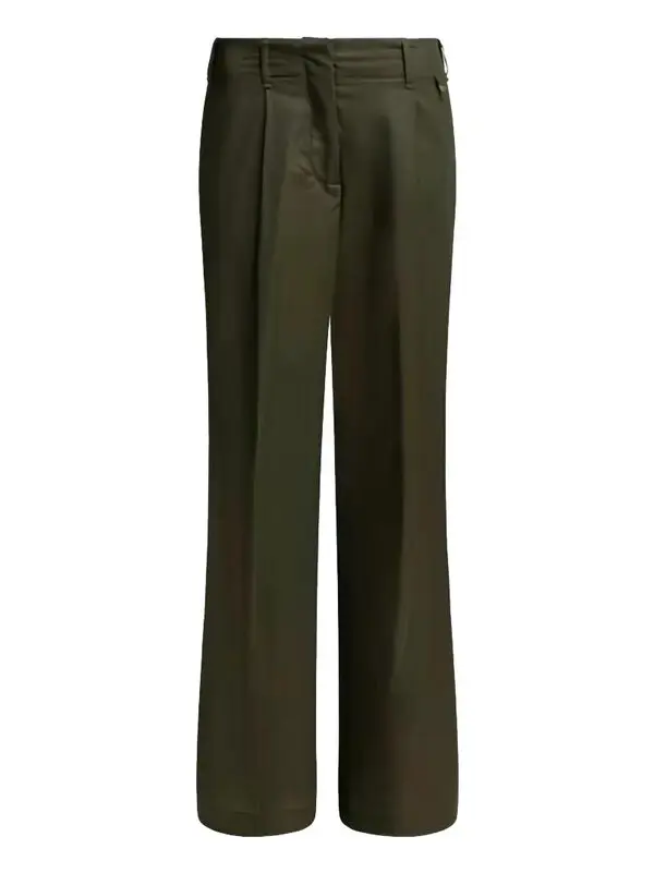 Herno Tailored Pleated Trousers - Green