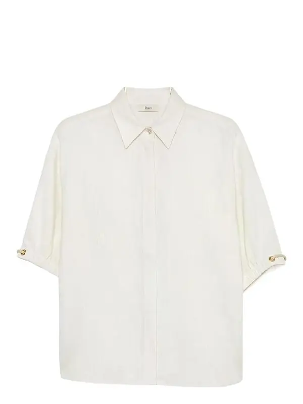 Herno Buttoned Shirt - Neutrals